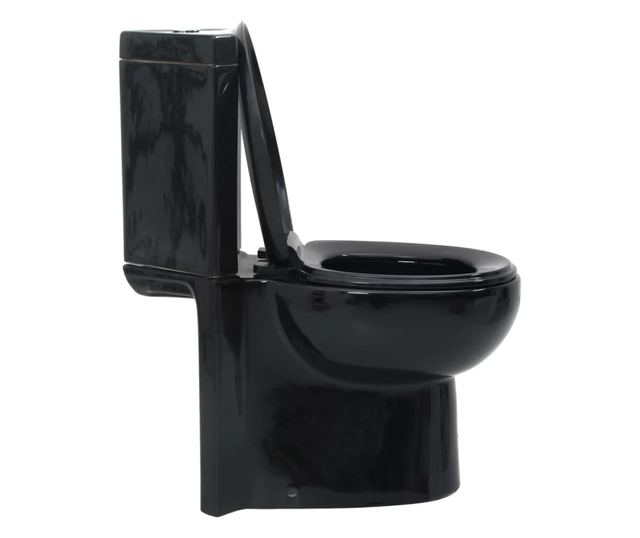 Керамичен моноблок, ъглов, черен - Vivre