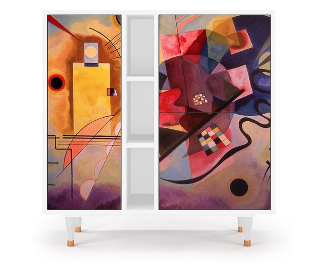 Шкаф - STORYZ - BS5 Modern Art, White - Vivre