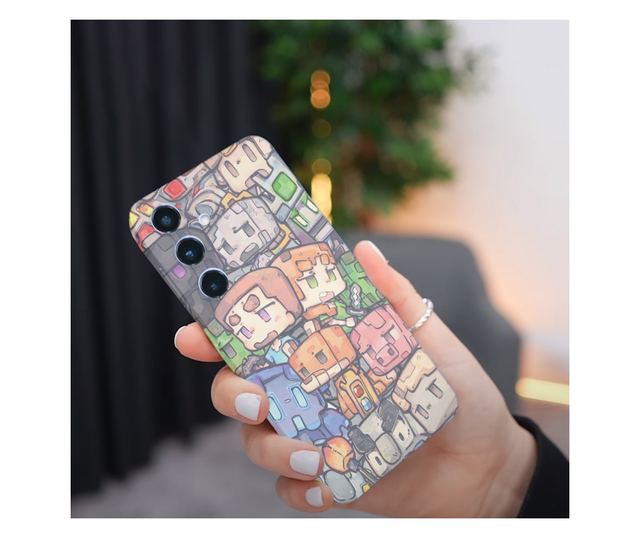 Съвместен калъф за Samsung Galaxy S24 Ultra, Viceversa, модел Anime ...