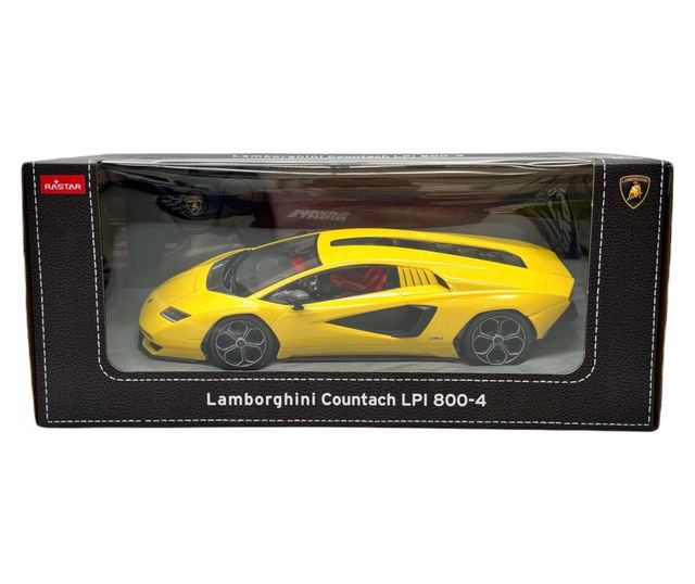 RASTAR R/C 1:16 Lamborghini Countach LPI 800-4 Yellow - Vivre