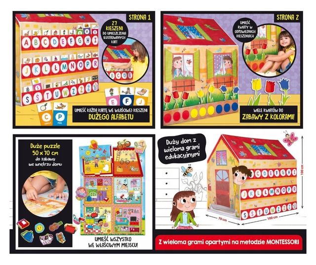 Lisciani Domek dla dzieci Montessori - Vivre