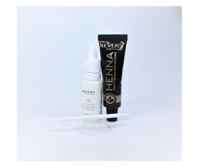 Боя за къна, Козметика за гръб, Цветове Henna Pro, Тъмно кафяво - Vivre