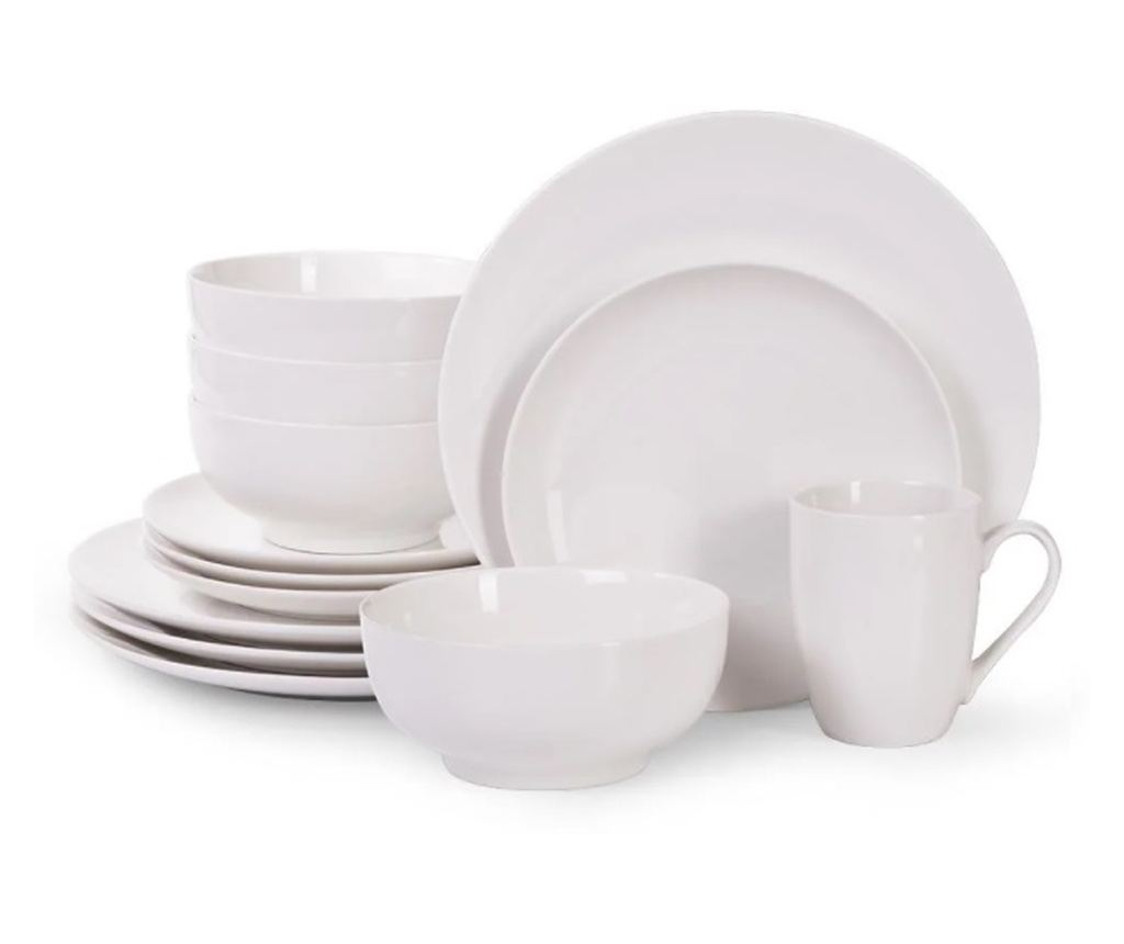 Set vesela Fissman-Aurora, portelan, alb - Vivre