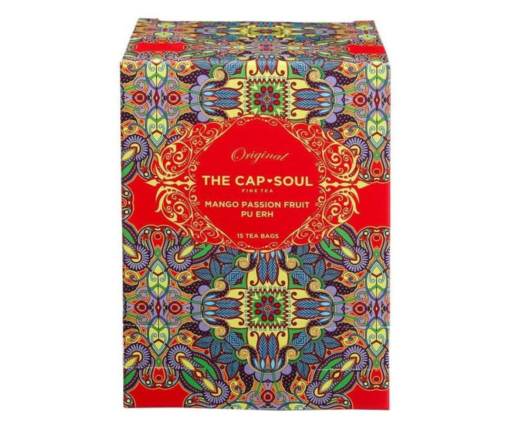 The Cap Soul Tea, Mango & Passion Fruit, 15 сашета, плодов, вкус на ...