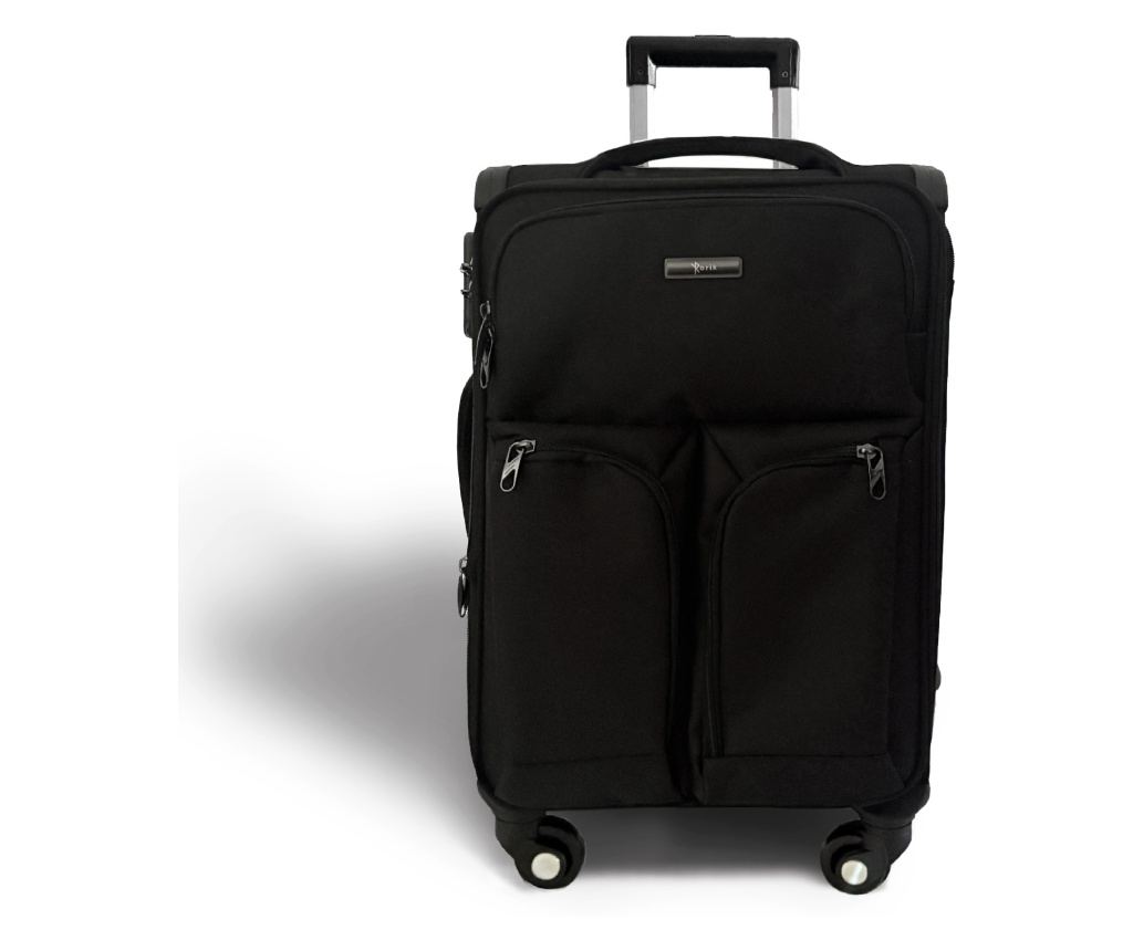 Troler Textil, Rorik® Explorer, 20 inch, 42 L, Mic/S 55x35x23 cm, bagaj ...