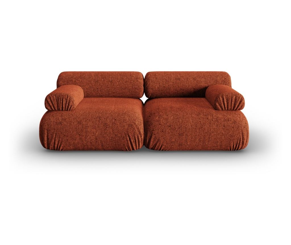 Modularni kauč dvosjed Windsor & Co, Kepler, terakota - Vivre